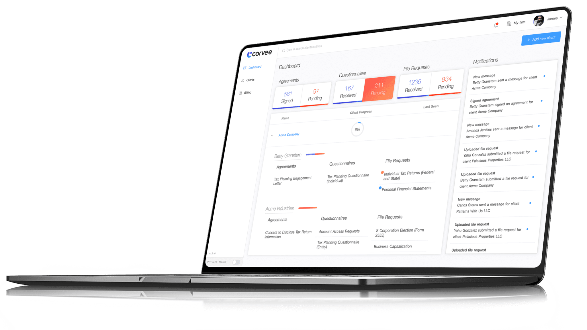 Corvee’s Highly Secure Tax Software Platform | Corvee