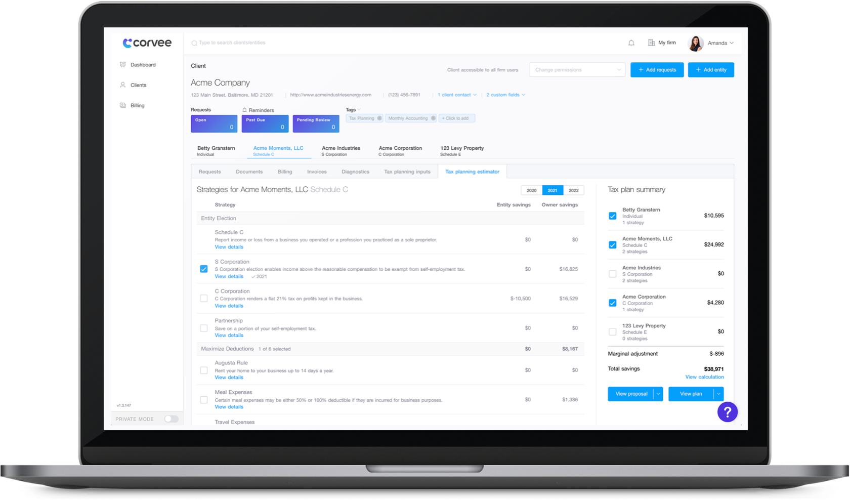 Advanced Tax Planning Software and Solutions